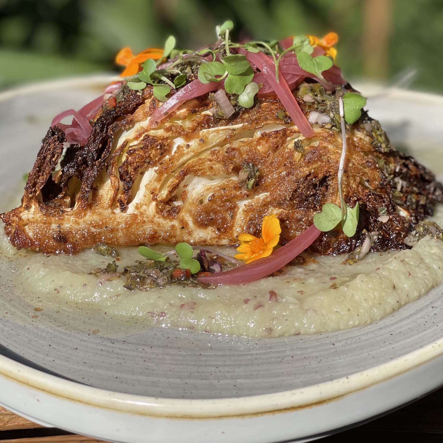 Roast Cabbage and Cauliflower Sweet Potato Puree Recipe - Farmhouse at ...